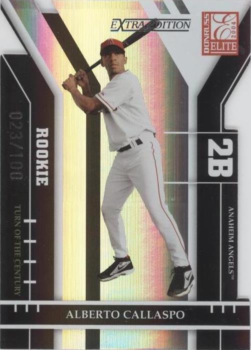 2004 Donruss Elite Extra Edition - Alberto Callaspo #242 Turn of the ...