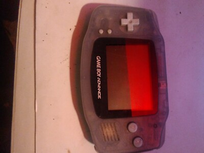 gameboy advance clear blue used 74820081693 | eBay