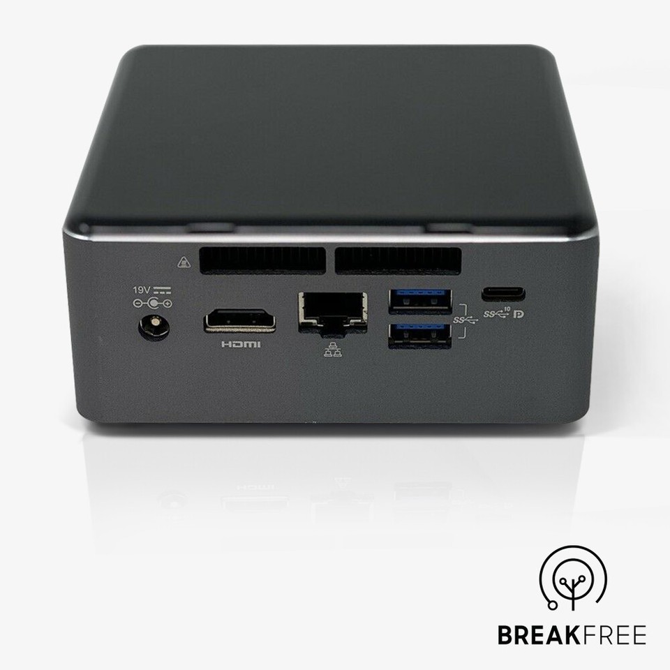 Intel NUC7i7BNH NUC PC i7 7567U 4GHz 16/32GB RAM 256/500GB SSD 4K WiFi ...