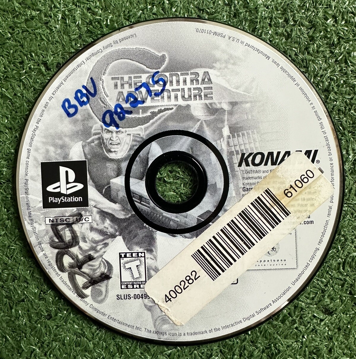 C: The Contra Adventure PS1 (Sony PlayStation 1) DISC ONLY! 83717170303 ...