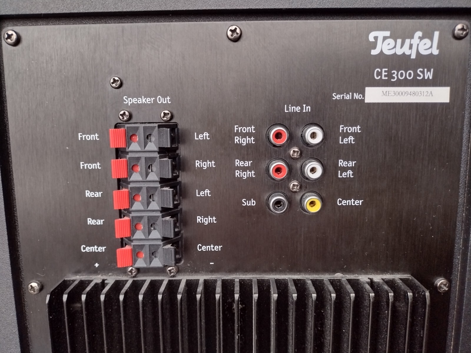 Teufel CE 300 SW 5.1-Heimkino-Set mit Micro-HiFi-Satelliten & Subwoofer ...