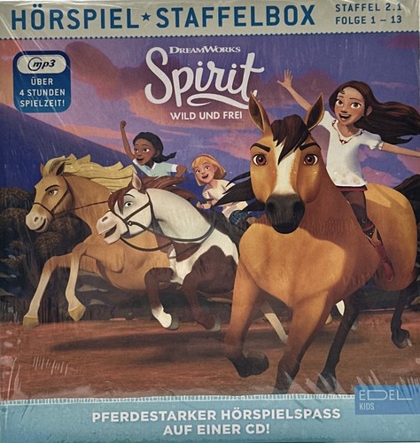 Spirit Spirit:wild und frei-mp3-Staffelbox 2.1-Die Original-Hörspiele ...
