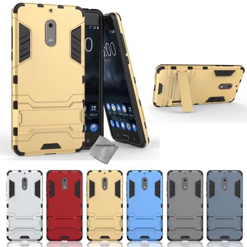 Housse etui coque rigide anti choc pour Nokia 6 + verre trempe | eBay