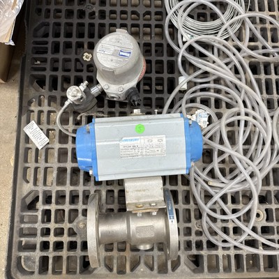 Jamesbury 2" Ball Valve 4A-3600-XTB2 Series 4000 Actuated VPVL300SR4 ...