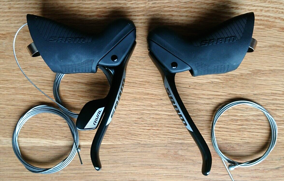SRAM Rival 1 x 11 Speed Double Tap Shifter/ Brake Levers for cable ...