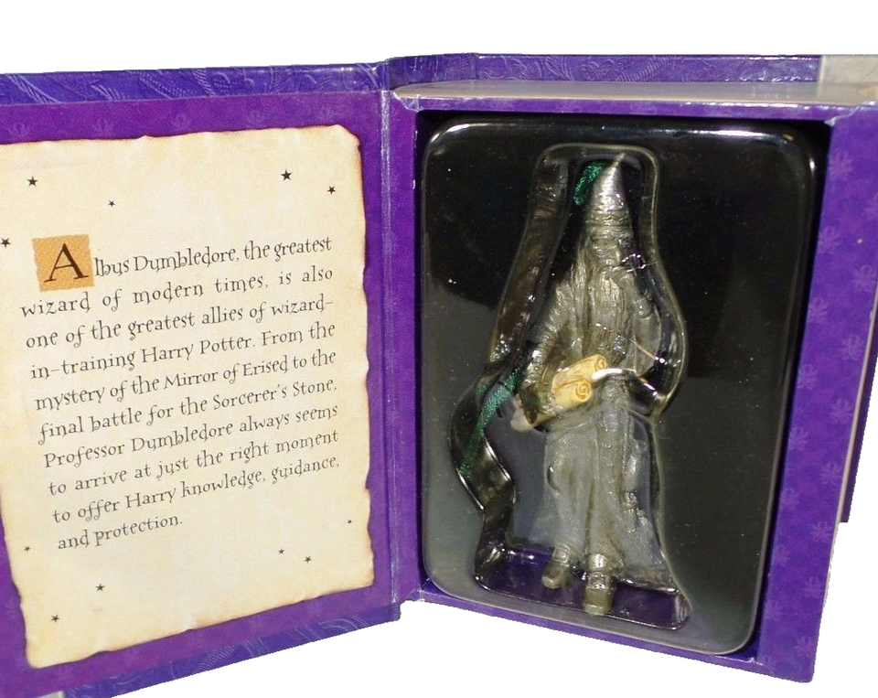 NEW Hallmark Harry Potter Pewter Ornament: "Professor Dumbledore" RARE ...