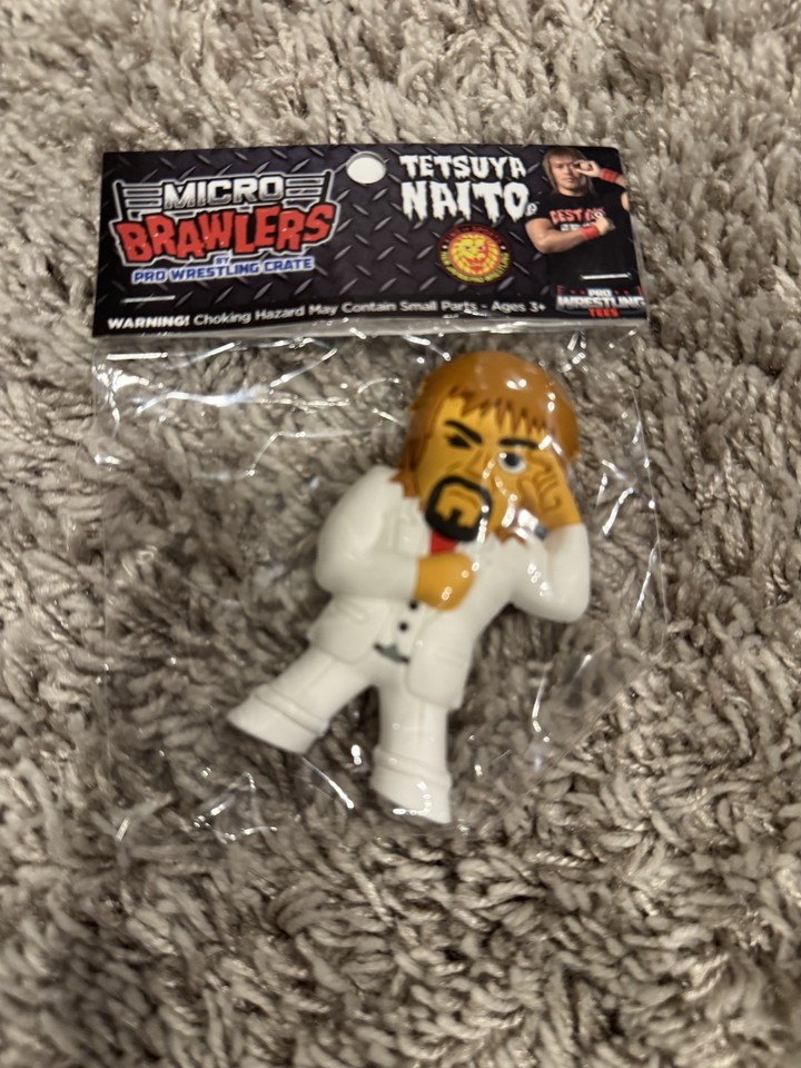 Pro Wrestling Tees Micro Brawlers Tetsuya Naito (White Suit) | eBay