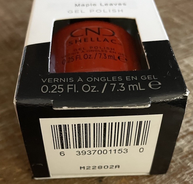 Lot Of 4 CND Shellac Gel Nail Polish .25 oz Artisan Bazaar Kiss Of Fire ...