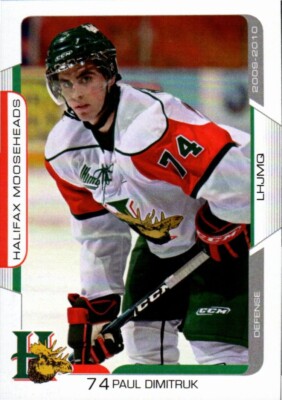 Paul Dimitruk 2009-10 Halifax Mooseheads | eBay
