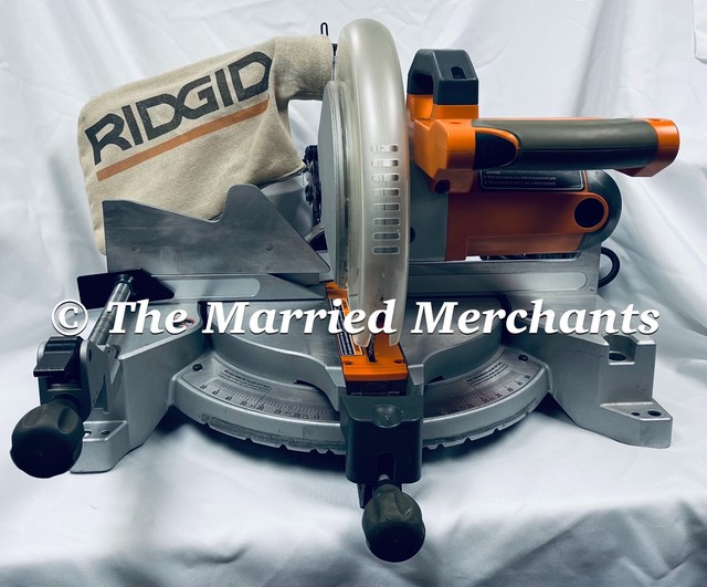 Ridgid 10" Compound Miter Saw MS1065LZA (with Laser) for sale online | eBay