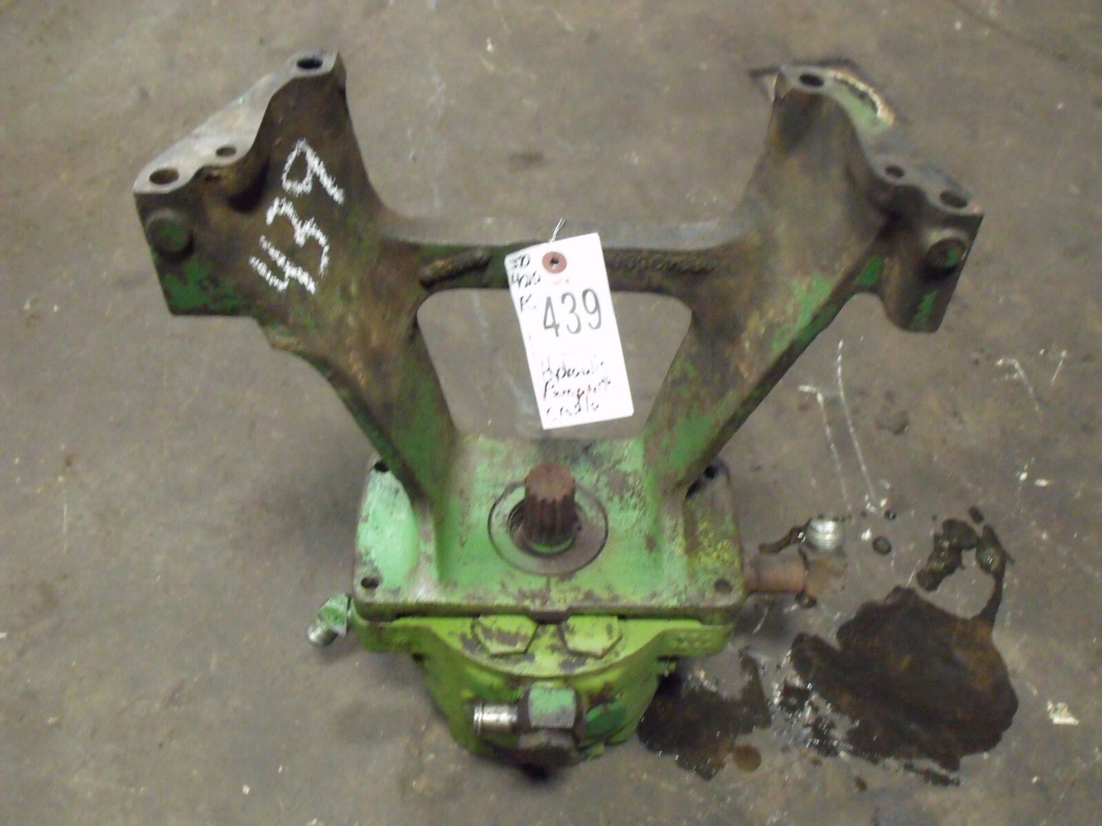 John Deere 4020 PS Tractor, Hydraulic Cradle, Tag #439 | eBay