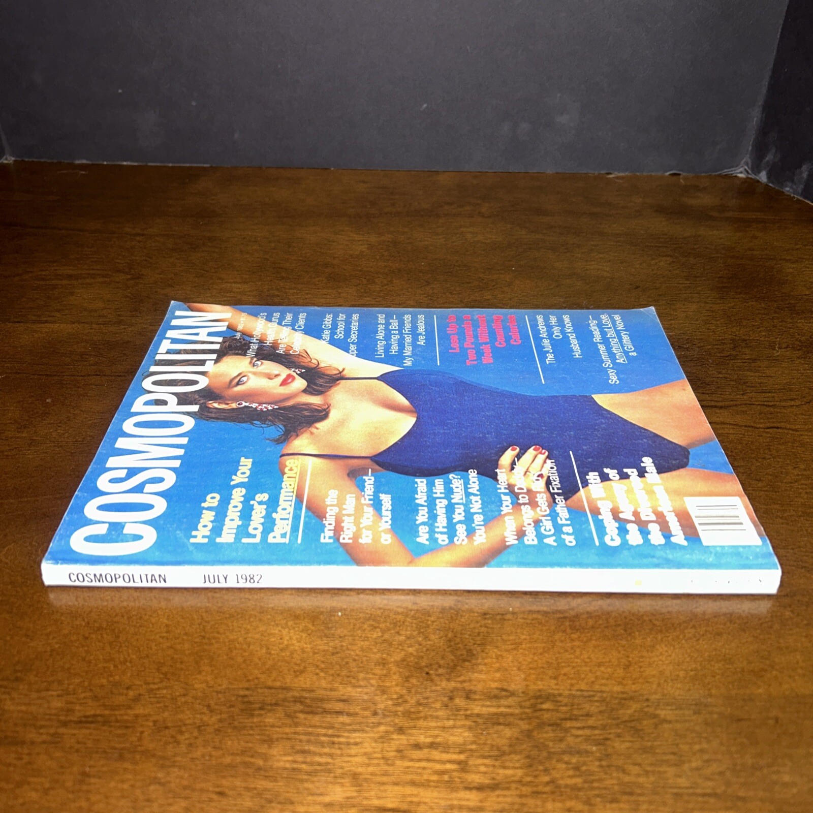 COSMOPOLITAN Magazine July 1982 Fashion Ads Magazine Julie Andrews ...