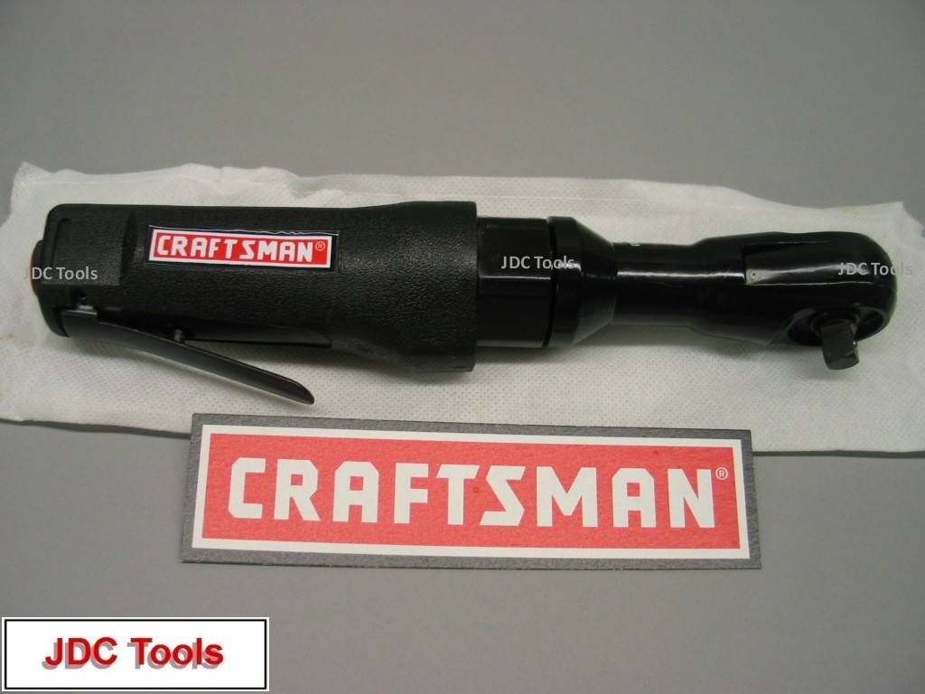 CRAFTSMAN 3/8 inch Drive Air Ratchet Wrench w Adapters "3 Tools in 1 ...