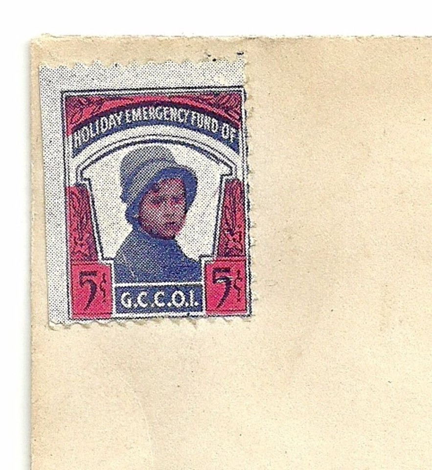 Judaica USA Old Cover With Charity Label Jewish Holiday Emergency Fund ...