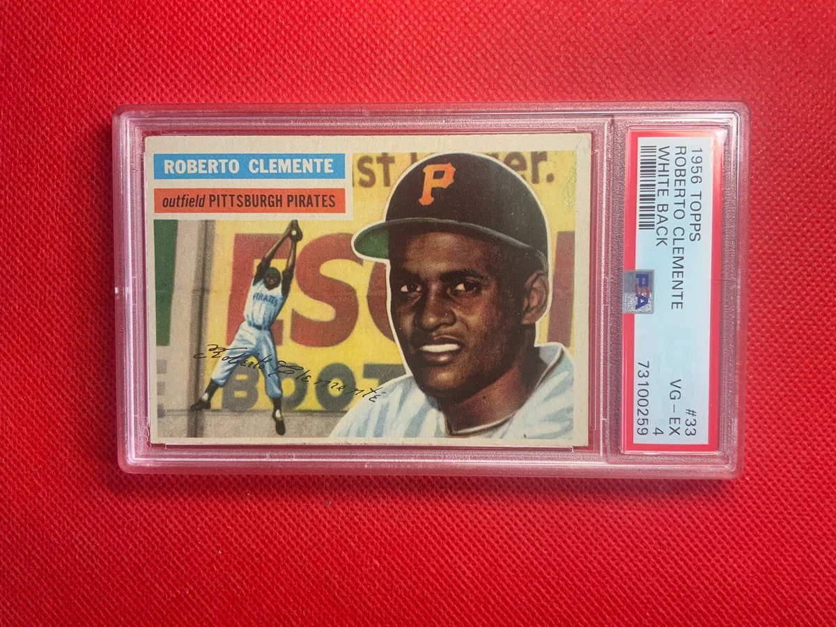 Roberto Clemente Back Of Baseball Card