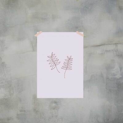 Poster Print - Two Twigs - Wall Art Decor PPA_1X1981642 | eBay