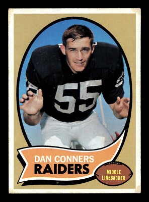 Dan Conners 1970 Topps #6 Oakland Raiders Vg-Ex | eBay