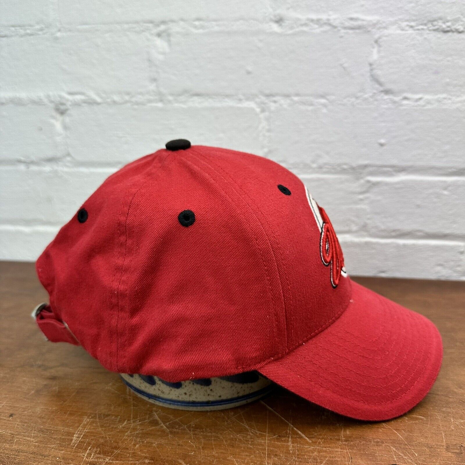 Utah Utes Cap Hat Captivating Headgear Swoop Red Embroidered | eBay