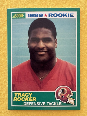 1989 Score Tracy Rocker RC Washington Redskins #253 | eBay