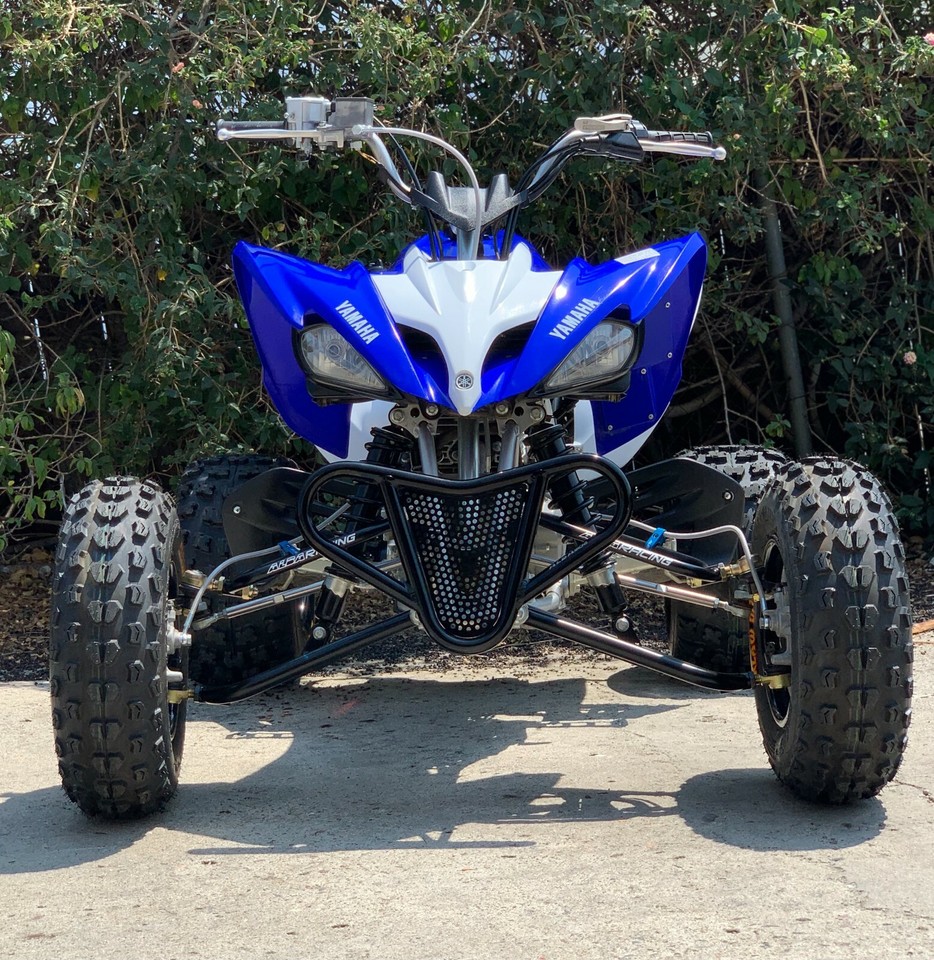 Raptor 250 125 Extended A Arms +3 +1 Chromoly Lines and Clamps Alba ...