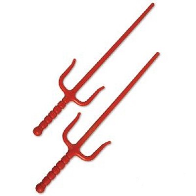 Plastic Training Sai Ninja Sais - Red | eBay