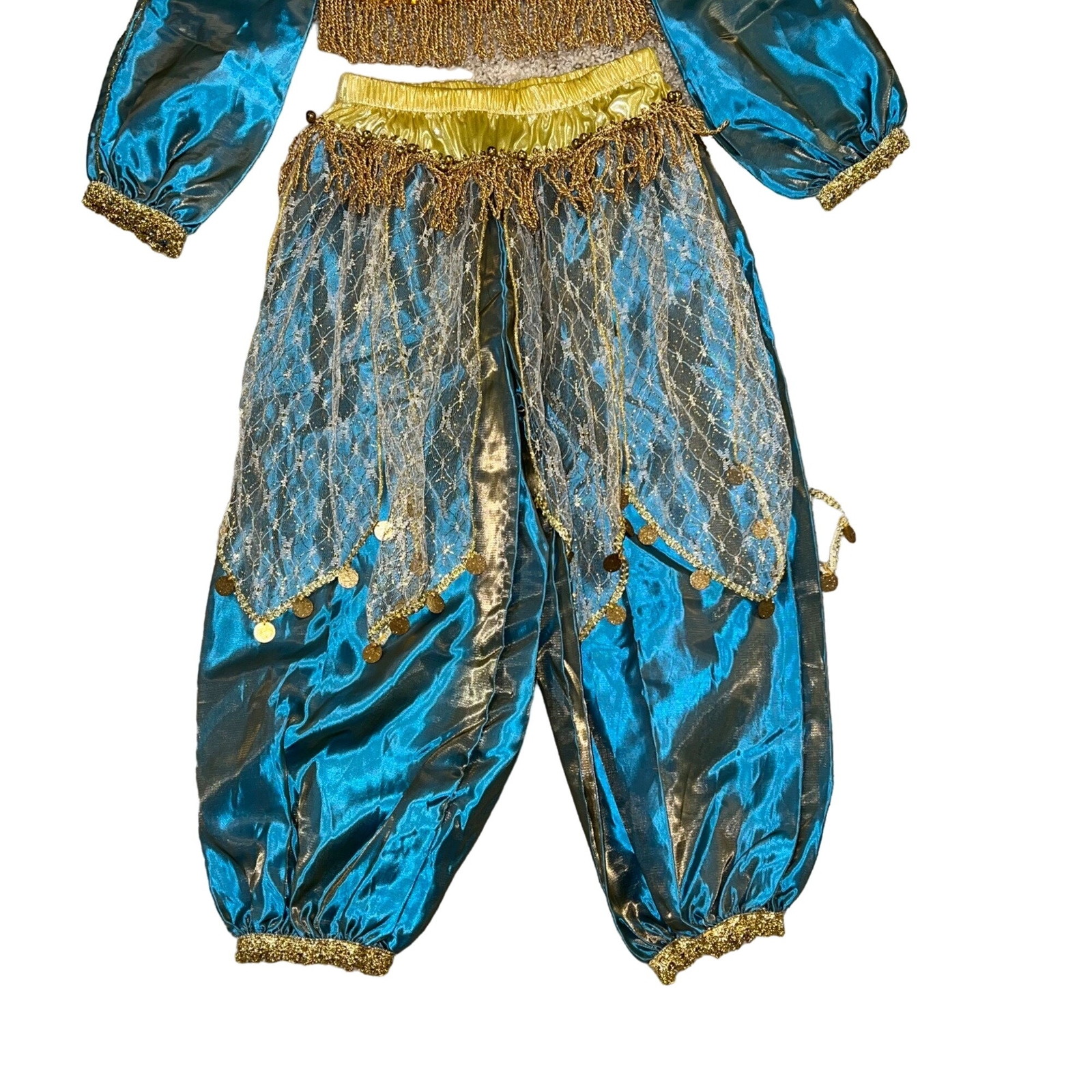 Aladdin Inspired Genie Costume for Girls Sz 6 Handmad… - Gem