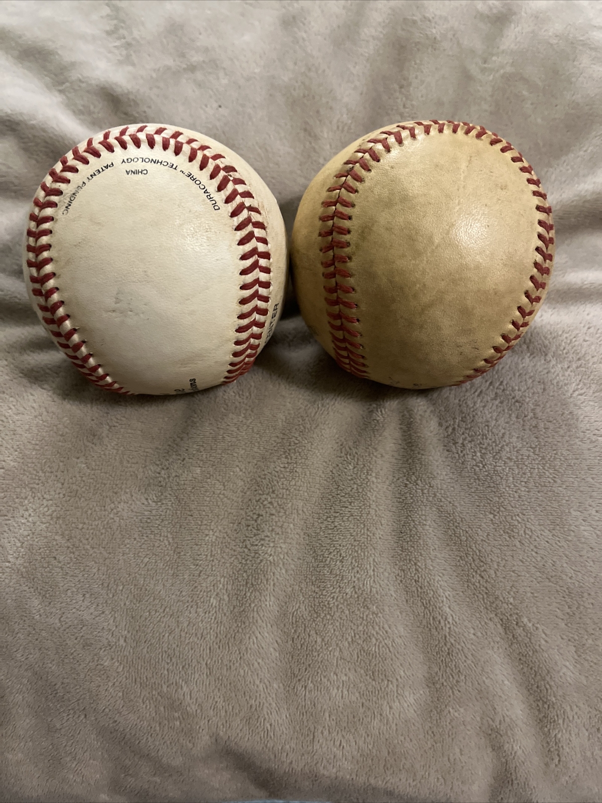 Two (2) Vintage Wilson Official Major League Baseball A1010. Used. | eBay