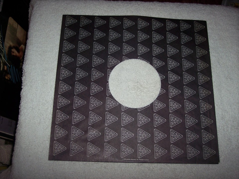 ARISTA RECORDS 12 INCH 33 1/3 ORIGINAL INNER SLEEVE ONLY *NO SPLITS ...