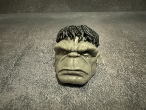 MARVEL LEGENDS MALE HEAD ONLY CUSTOM FODDER GREY HULK | eBay
