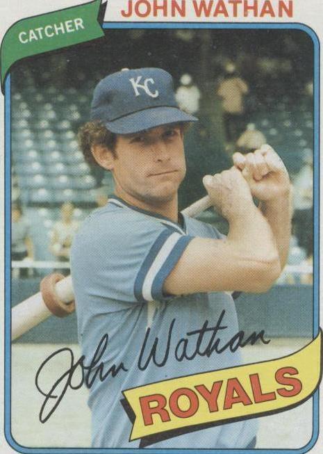 1980 Topps - John Wathan #547 Red Name for sale online | eBay