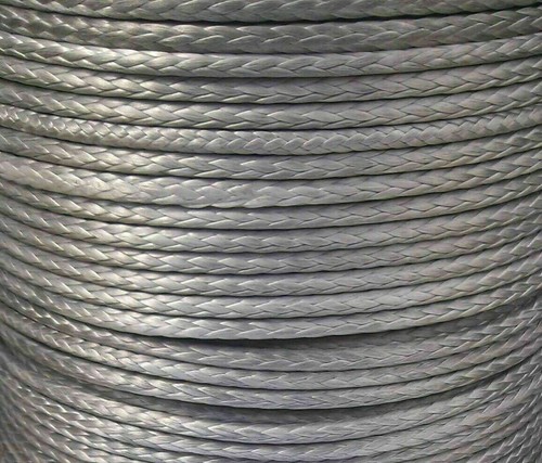 4mm X 16M Grey Dyneema® Fiber Synthetic Winch/ yacht rope tensile ...