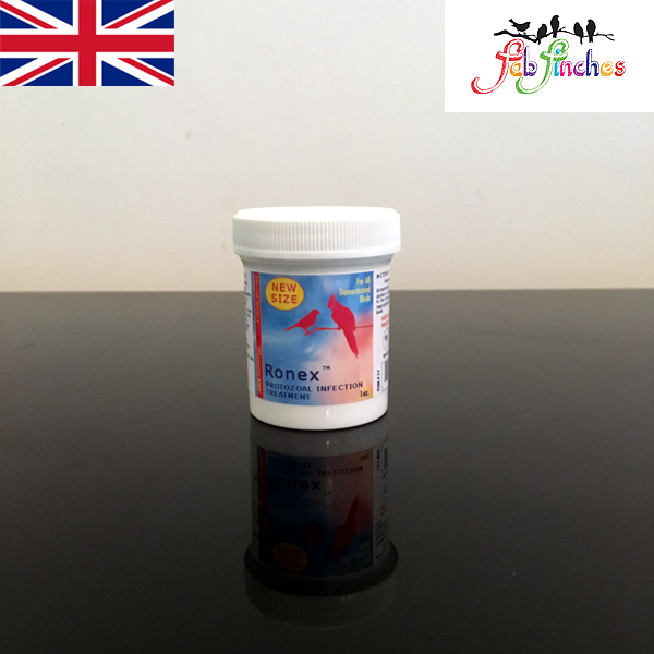 Vetafarm Ronivet 12 25g Bird Parasite Ronidazole Canker Treatment Birds ...