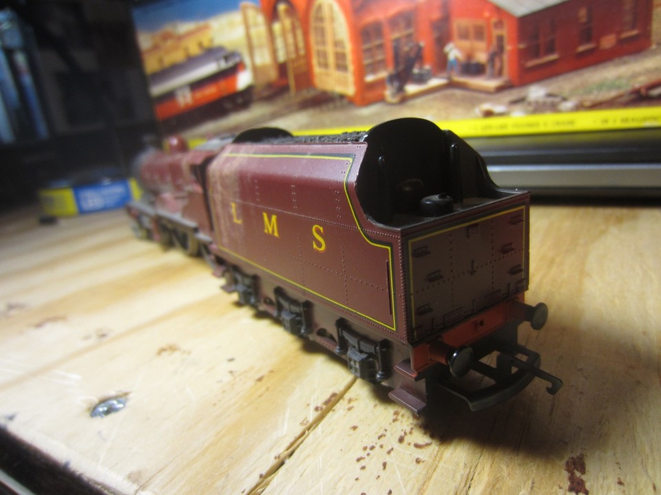 OO trains; A nice but NON running HORNBY L M S 4-4-0 steam engine ...