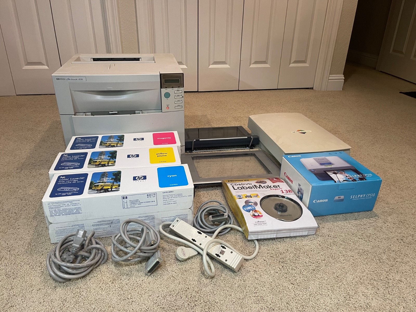 HP 4550 Color Laser printer | eBay