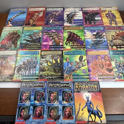 Lot of 21 Animorphs Books by K A Applegate Scholastic Vintage 1990s ...