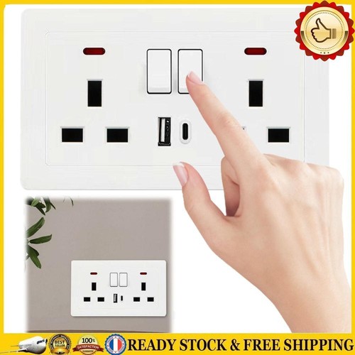 Wall Power Socket Wall Plug Switch Socket Socket Outlet Extender for ...