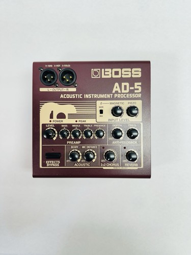 NICE Boss AD-5 Acoustic & Electric Guitar Instrument Processor Effect ...