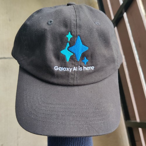Authentic Samsung AI Hat Baseball Cap Strap Black Promotional Campaign ...