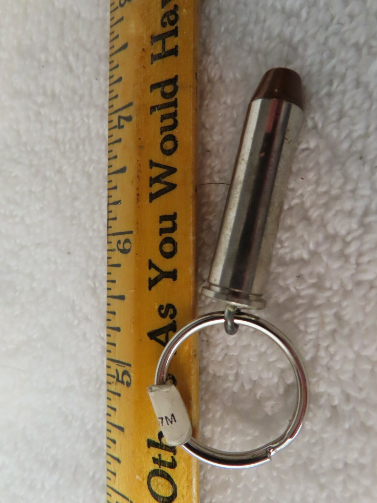 357 Magnum Bullet Key Chain - Gem