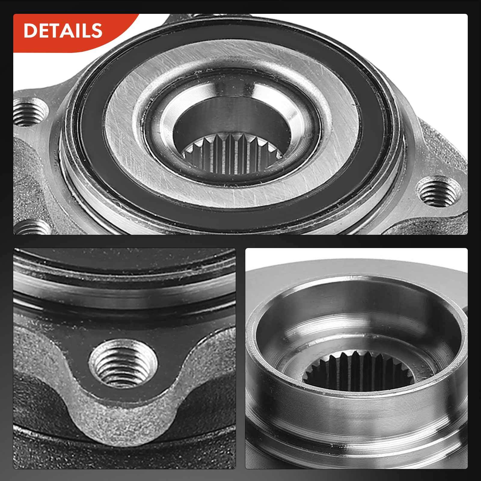 1pc Front Wheel Bearing Hub Kit for Mini Cooper S Works R52 R50 R53 1 ...