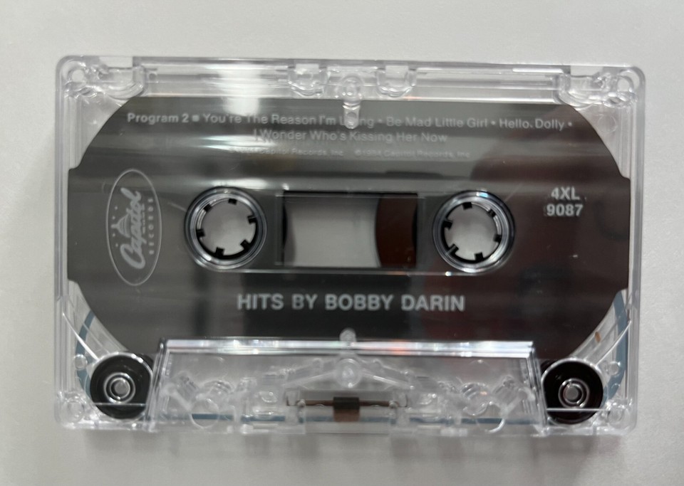 Hits By Bobby Darin - Cassette Tape 1984 PLAY TESTED / SOUNDS GREAT | eBay