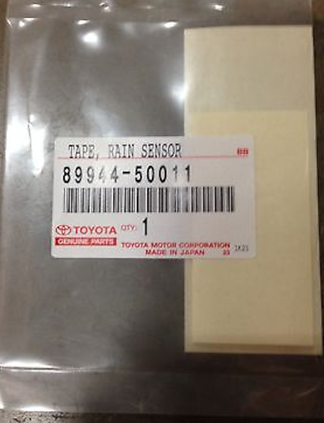 Toyota Genuine Lexus 03-09 GX470 Rain Sensor Tape 89944 - 50011 | eBay