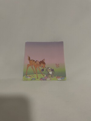 Disney Bambi Lot of Memo Paper Stationary Standard Sticky Note size Lot ...