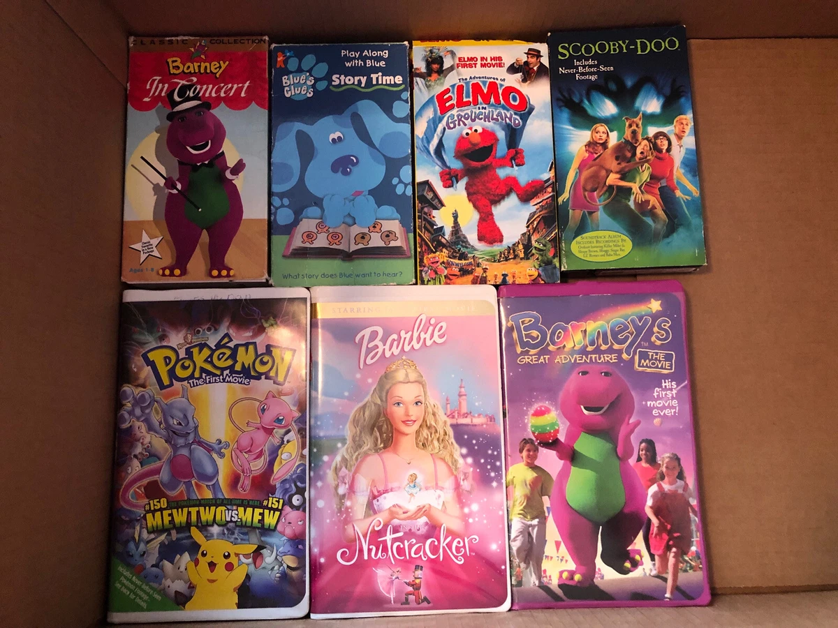 Barney Vhs Lot 36