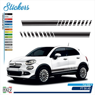Headbands Self Adhesive Door Wing Racing 595 Compatible Fiat 500 X FT ...