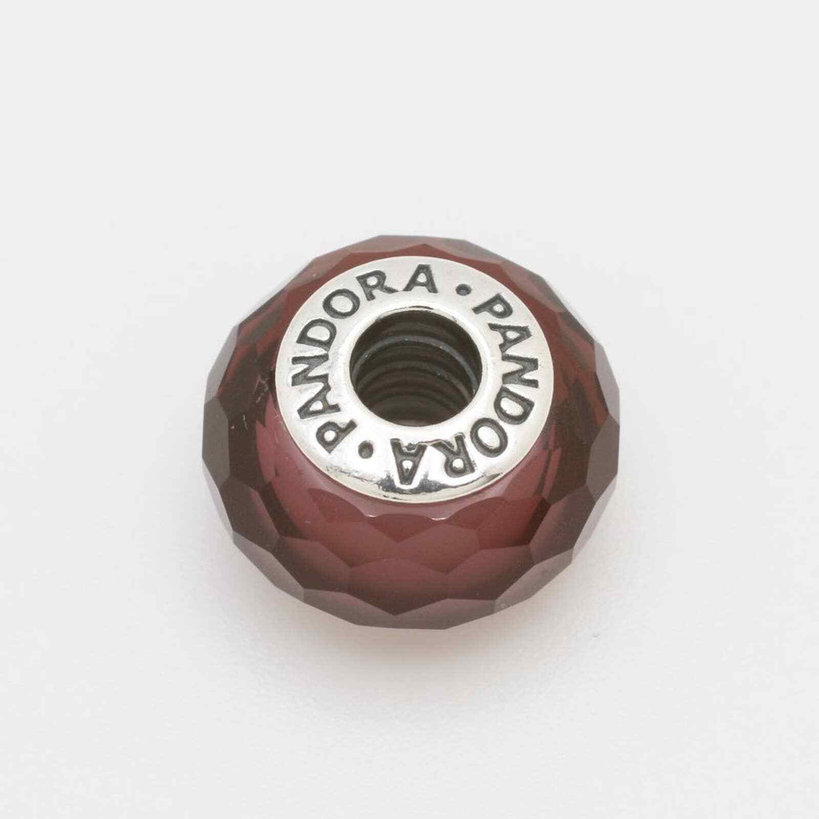 Authentic PANDORA Purple Fascinating Faceted Murano G… - Gem