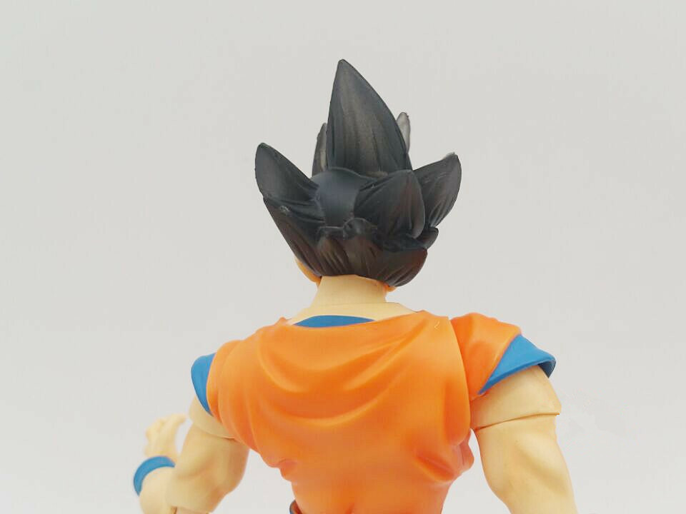 Wind blow head effect hair parts TB for SHF 2.0 Goku model Kamehameha ...