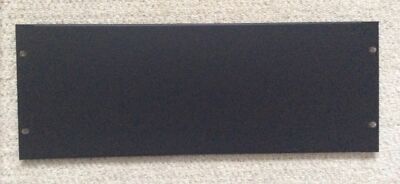 4U Blanking Plate for Comms Data Cabinet Rack 19” Solid Black | eBay UK