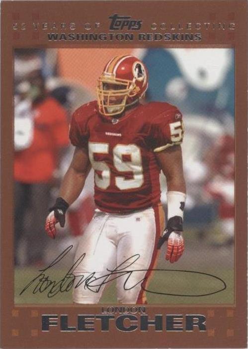 2007 Topps - London Fletcher #269 Copper /2007 for sale online | eBay