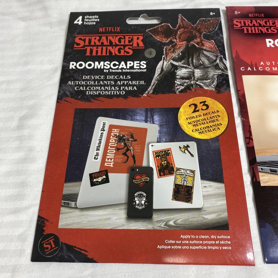 Netflix | Stranger Things | Roomscapes | Device Decals Set (34 Total ...